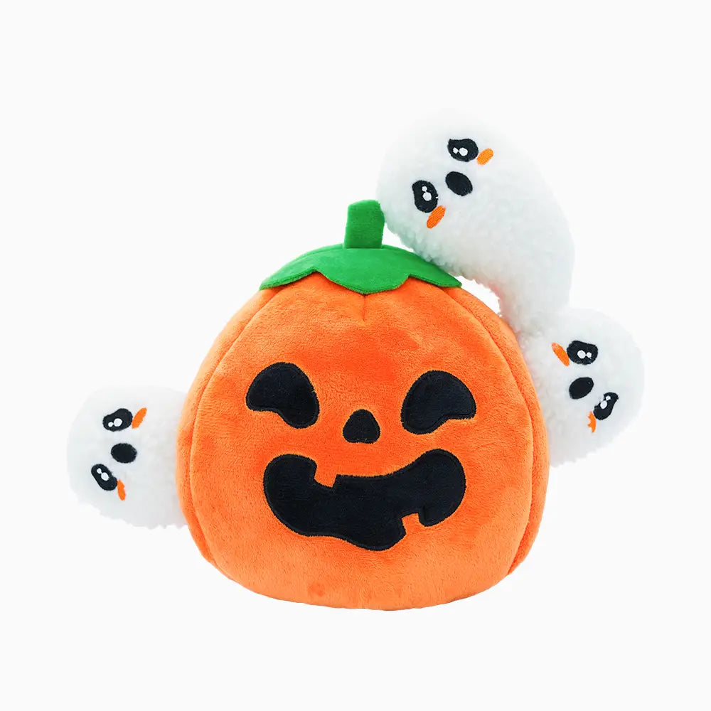 Hugsmart Howloween Night - Ghost Pumpkin – Interactive Dog Toy | WOOOF ...