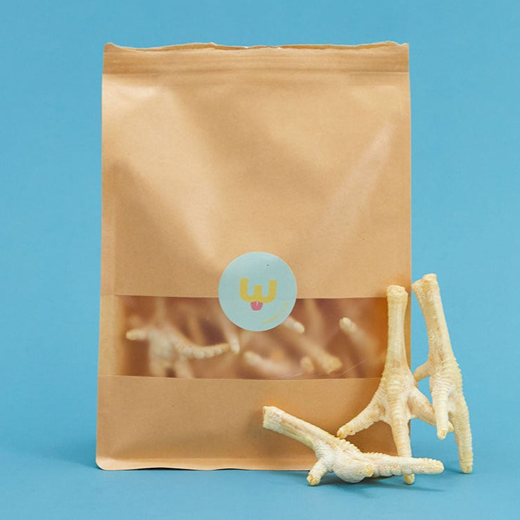 Puffed Chicken Feet - 250g | Dog Chews | WOOOF.co.uk — Wooof.co.uk